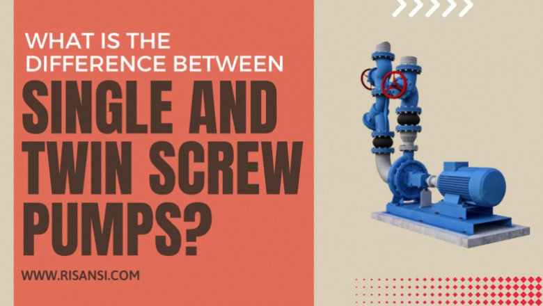 Difference Between Single and Twin Screw Pump | Linkgeanie.com Difference Between Single and Twin Screw Pump | Linkgeanie.com